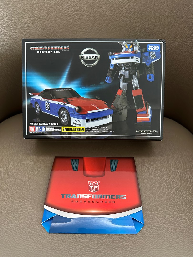 [全新日版] 變形金剛 Transformers Masterpiece MP-19 Smokescreen 煙幕, 興趣及遊戲, 玩具 ...