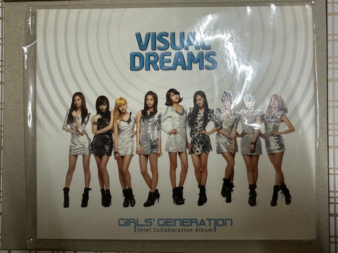全新未拆 少女時代 韓國原版 Visual Dreams Intel Collaboration Album SNSD Girls ...