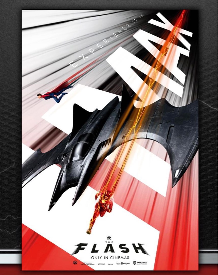 閃電俠 海報the flash imax poster, 興趣及遊戲, 收藏品及紀念品, 郵票及印刷品 - Carousell