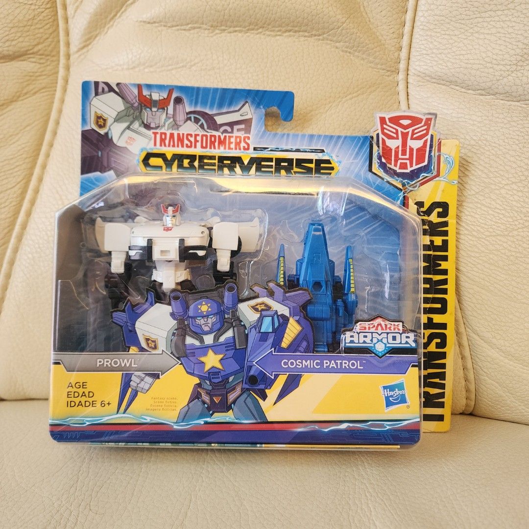平 變形金剛 Transformers Cyberverse Power of the Sparks Spark Armor Prowl ...