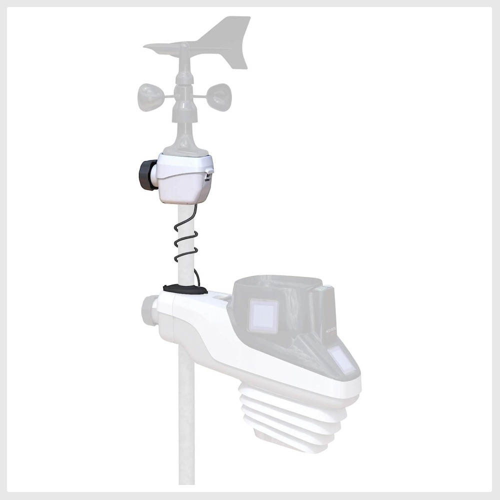 AcuRite Wind Sensor Extension Atlas Weather Station, White, Mobile ...
