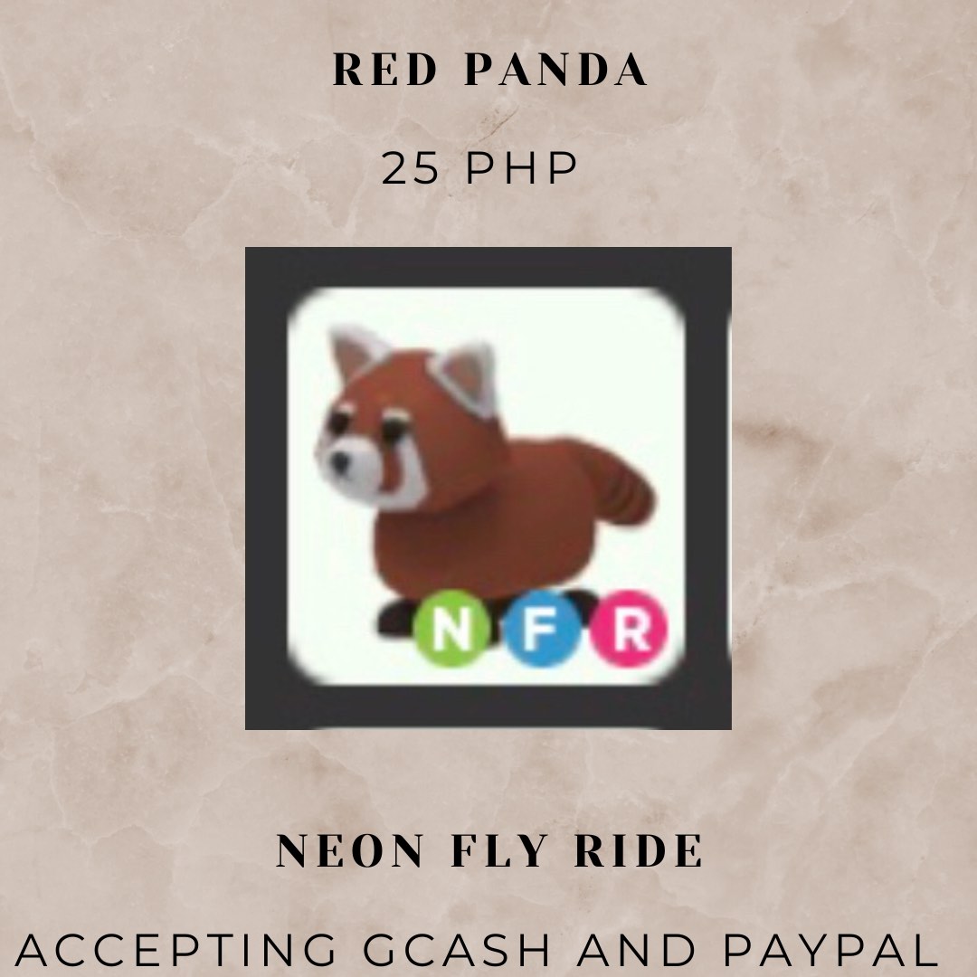 Adopt Me Pets | Red Panda, Video Gaming, Gaming Accessories, In-Game ...
