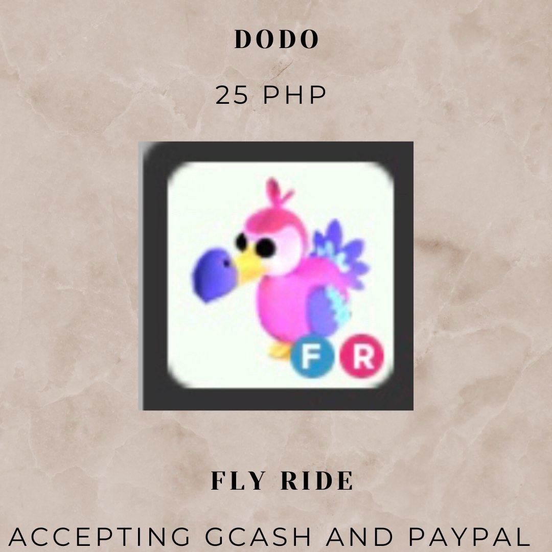 Adopt Me Pets |Dodo on Carousell