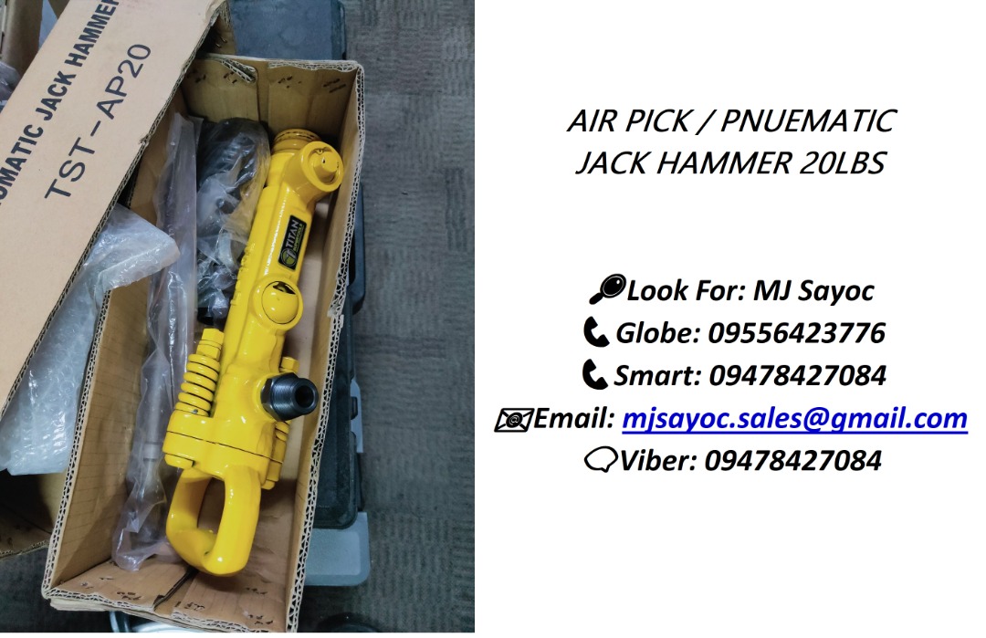 AIR PICK / PNUEMATIC JACKHAMMER 20LBS, Commercial & Industrial ...