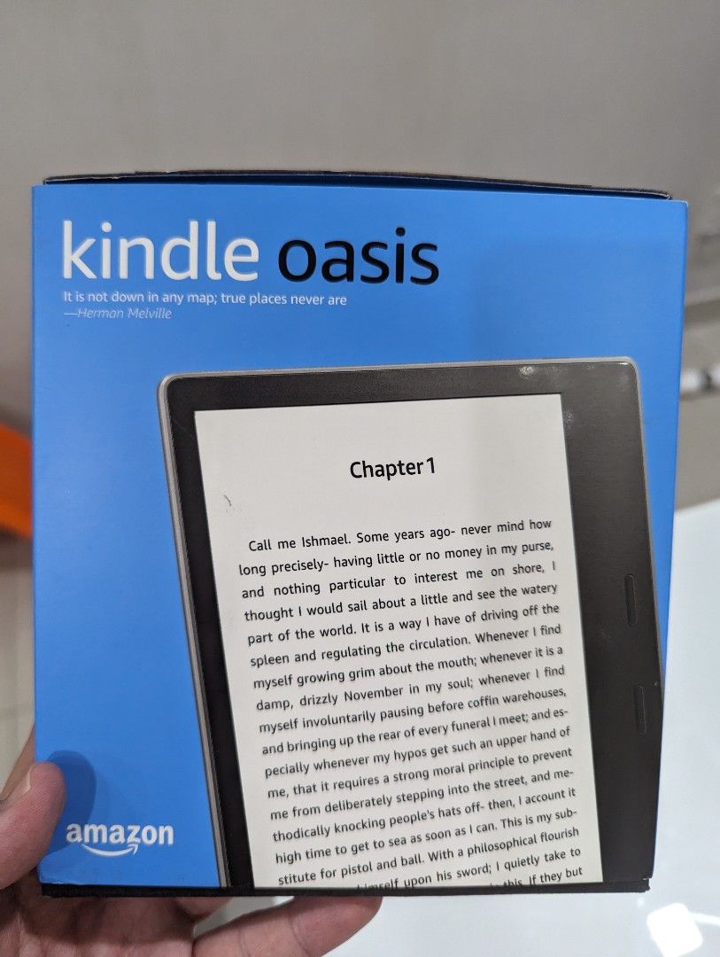 Amazon Kindle Oasis (9th Gen) 8GB, 7" screen, Mobile Phones & Gadgets ...