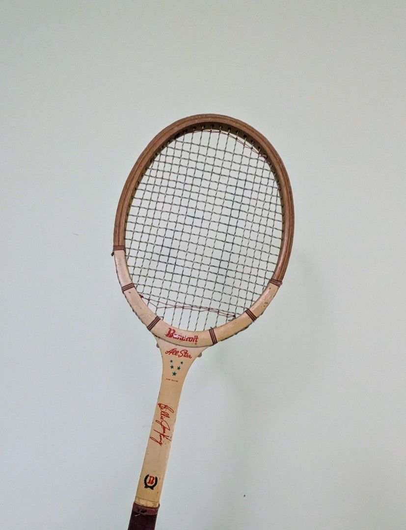 Antique Vintage Bancroft Racket (Billie Jean King), Sports Equipment ...