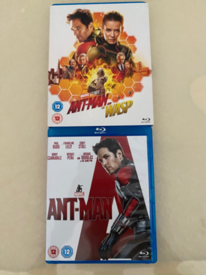 Ant-Man Blu Ray Collection, Hobbies & Toys, Music & Media, CDs & DVDs on Carousell
