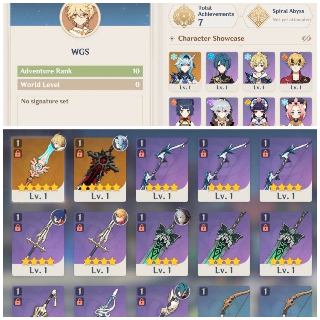 AR10 Eula w/ WGS Genshin Account, Video Gaming, Video Games, Others on ...