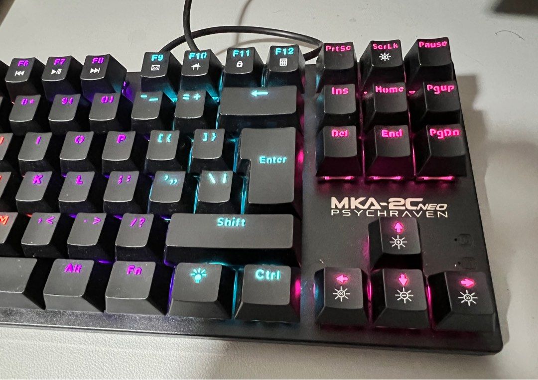 Armaggeddon MKA-2C NEO Psychraven Gaming Keyboard | 87 Keys | Sleek ...