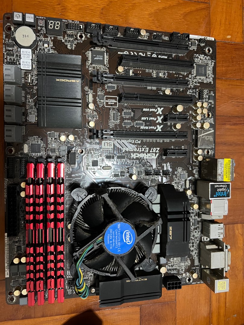 ASRock z87 extreme 4, g.skill ddr3-1600, intel i5-4460, Computers ...