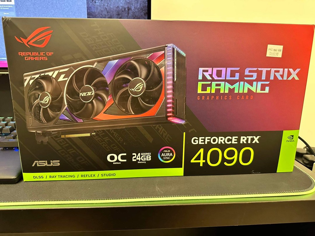 ASUS ROG Strix Geforce RTX 4090 OC Edition 24GB GDDR6X, Computers ...