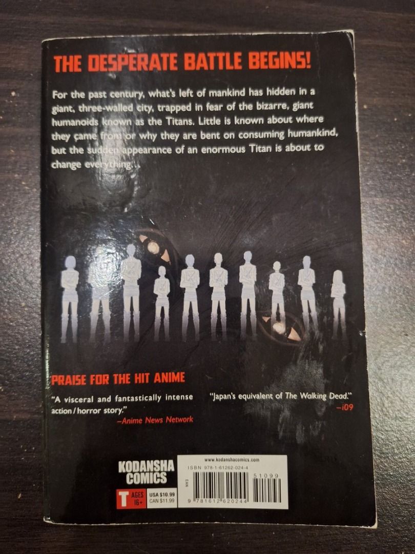 Attack On Titan / Shingeki no Kyojin 1, 2, 5, Hobbies & Toys, Books & Magazines, Comics & Manga ...