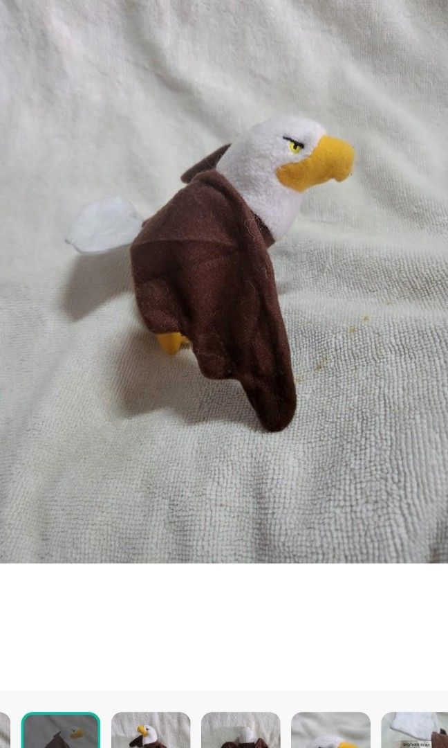 Authentic Rare Disney Brother Bear Sitka the Eagle Plush Soft Toy ...