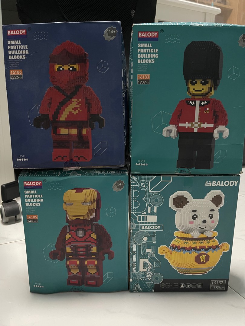 BALODY Small Particle Building Blocks, Hobbies & Toys, Toys & Games on ...