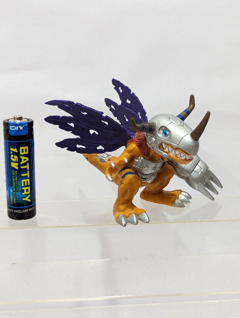 BANDAI METALGREYMON FIGURE, Hobbies & Toys, Toys & Games on Carousell
