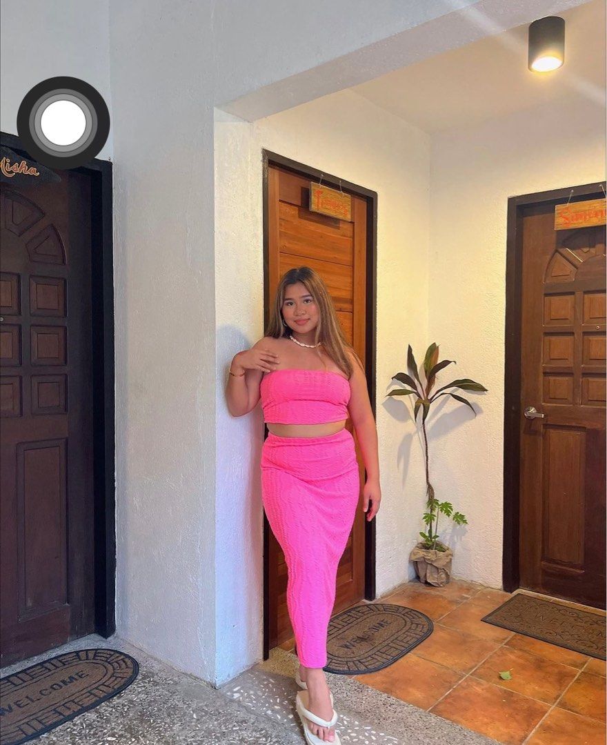 Barbie Tube Coordinates, Women's Fashion, Dresses & Sets, Sets or ...