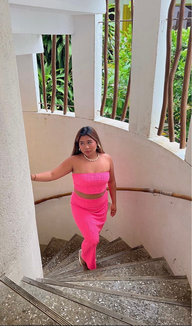 Barbie Tube Coordinates, Women's Fashion, Dresses & Sets, Sets or ...