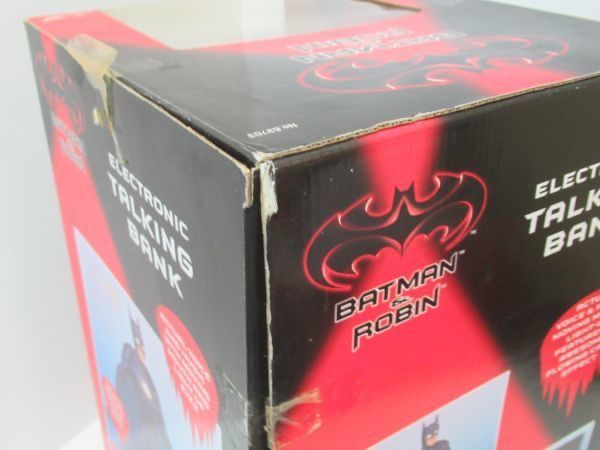 Batman Vintage DC Comics Electronic Talking Bank Statue Figure 1997 ...