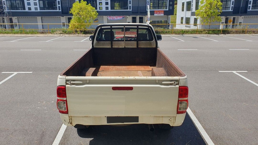 Bedliner Checker Plate (Besi) Hilux @ Dmax Single Cab, Auto Accessories ...