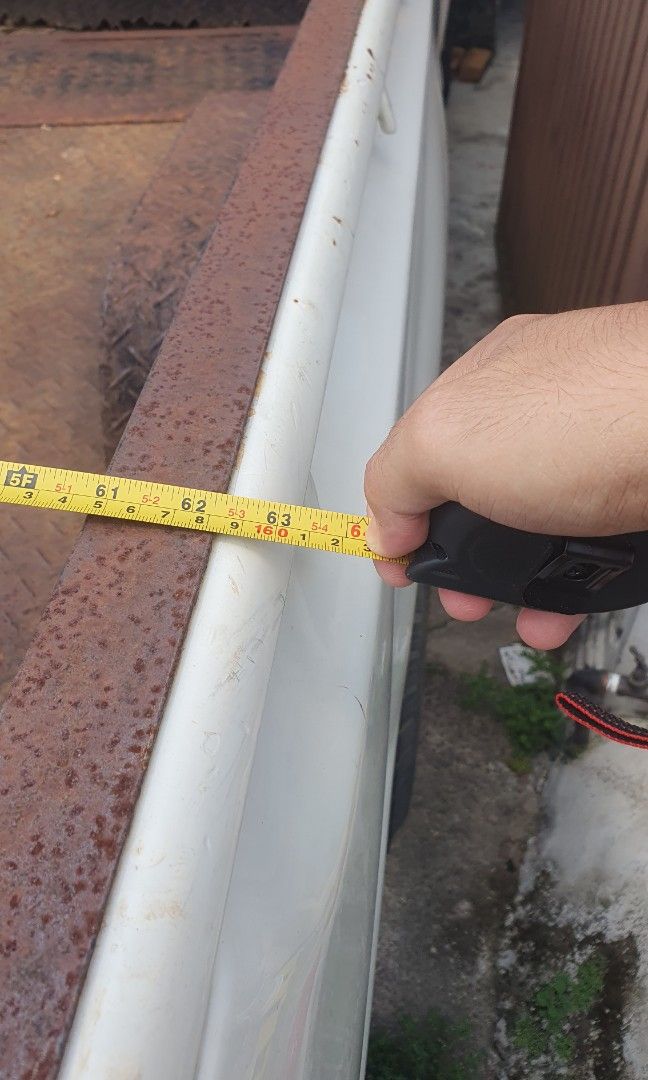 Bedliner Checker Plate (Besi) Hilux @ Dmax Single Cab, Auto Accessories ...