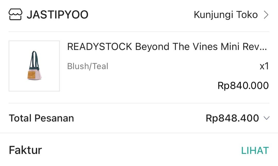 Beyond the Vines Mini Reversible Bag on Carousell