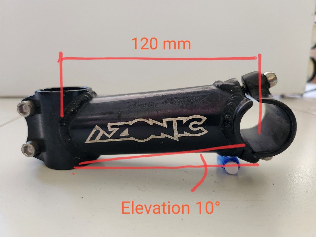 Bicycle Stem (AZONIC), Sports Equipment, Bicycles & Parts, Parts ...