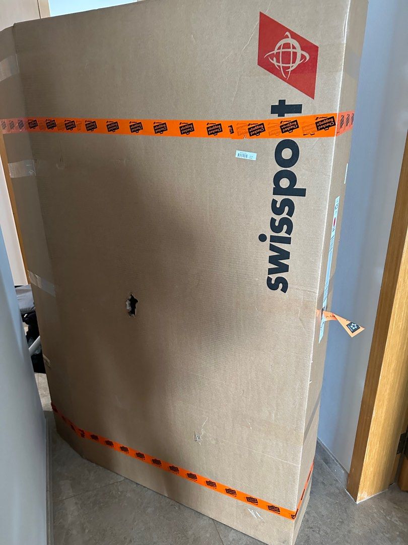 Bike box carton - suitable for air travel, Hobbies & Toys, Travel ...