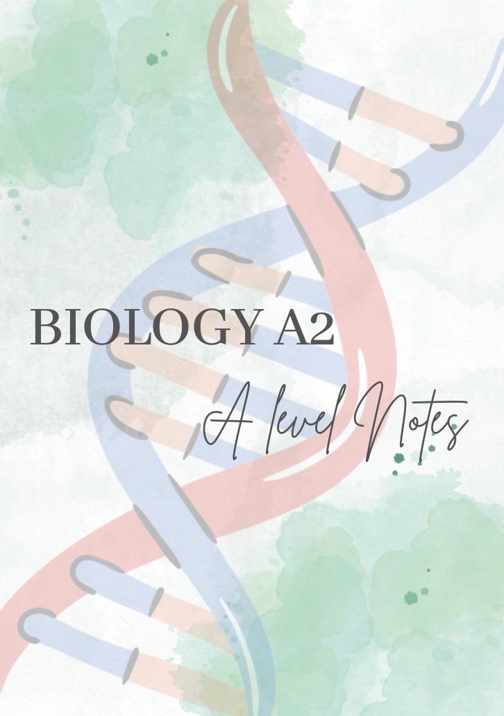 Biology A2 Notes - A levels, Hobbies & Toys, Books & Magazines ...