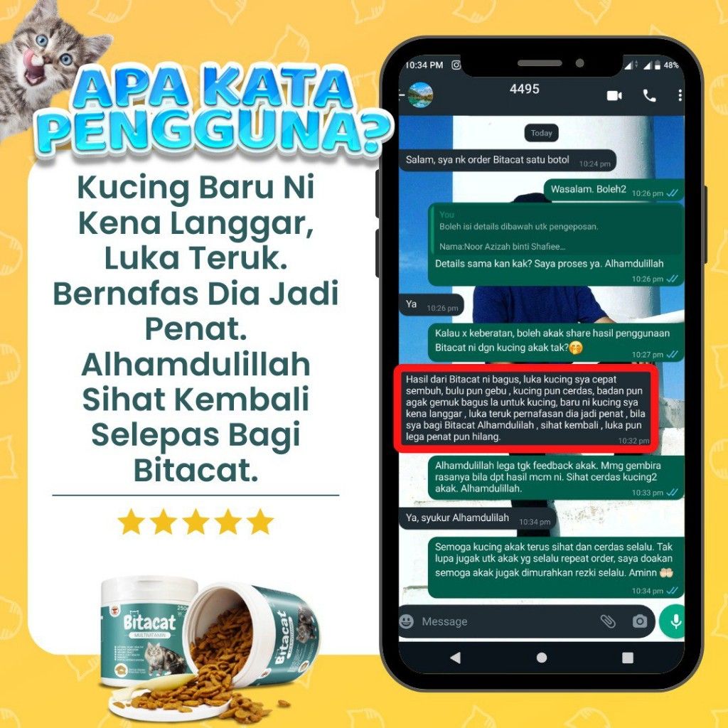 ‼️ INSTOCK ‼️ Bita Cat Supplement, Pet Supplies, Pet Food on Carousell