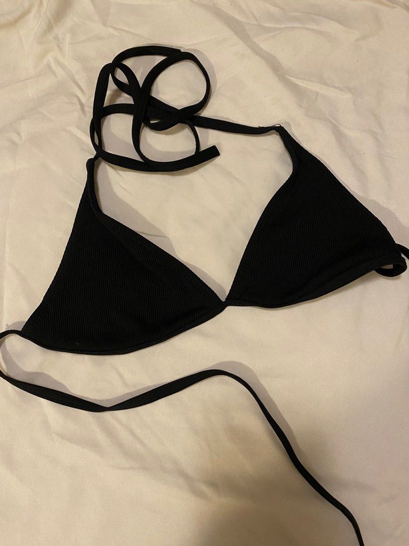Black Triangle Top Bikini on Carousell