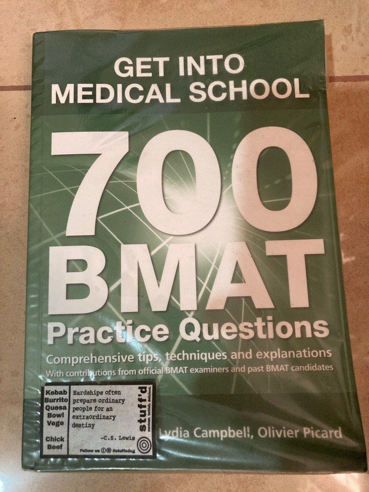 BMAT Practice Questions, Hobbies & Toys, Books & Magazines, Assessment ...
