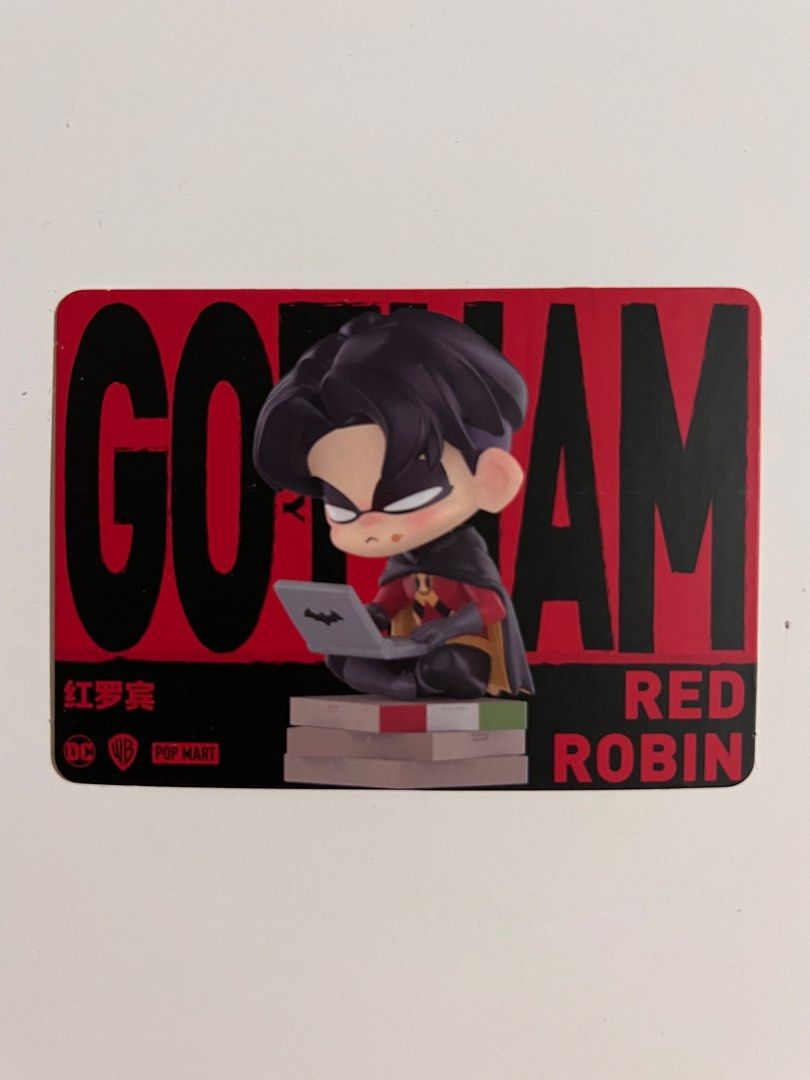 BN Popmart Gotham Red Robin, Hobbies & Toys, Toys & Games on Carousell