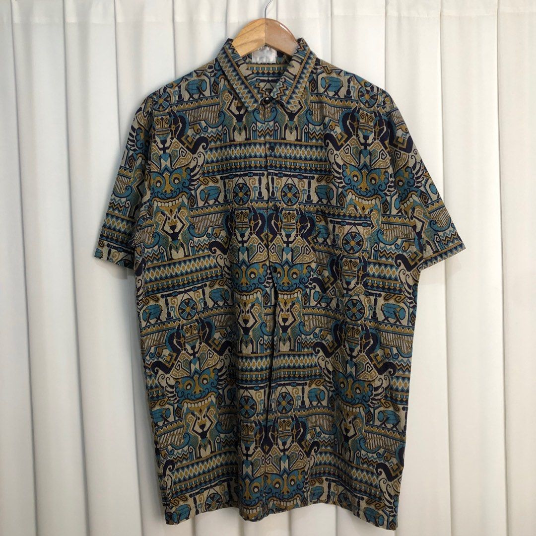 Bohemian Aztec Pattern Polo on Carousell