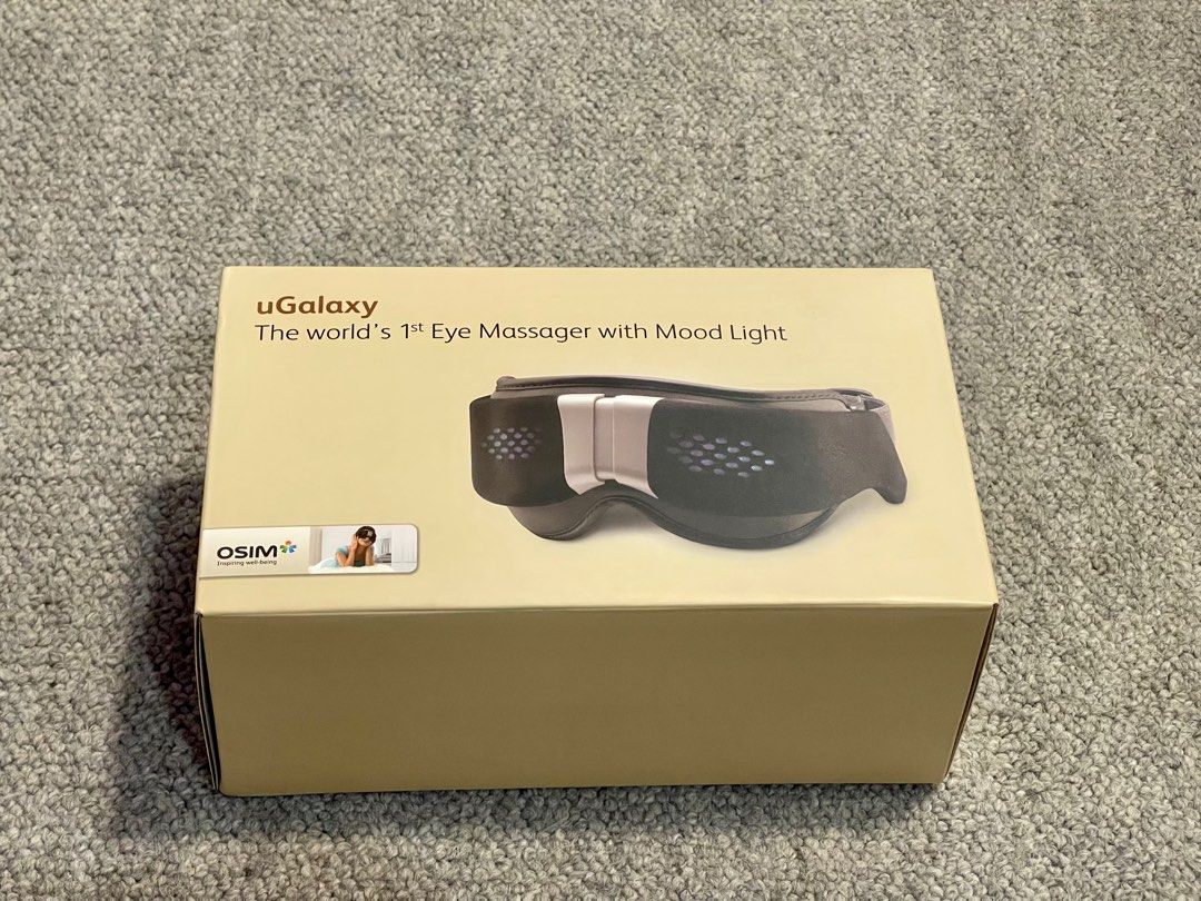 BRAND NEW Osim uGalaxy Eye Massager, Health & Nutrition, Massage ...