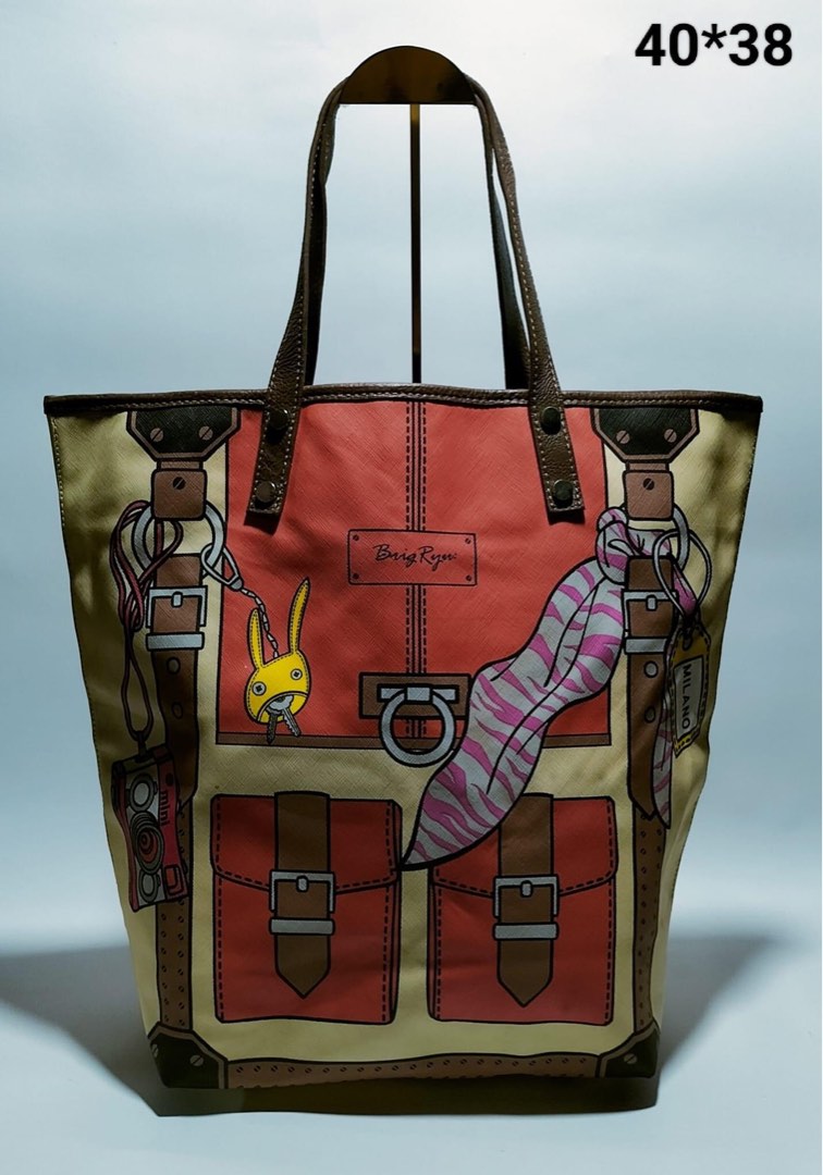 Brig ryu tote, Fesyen Wanita, Tas & Dompet di Carousell