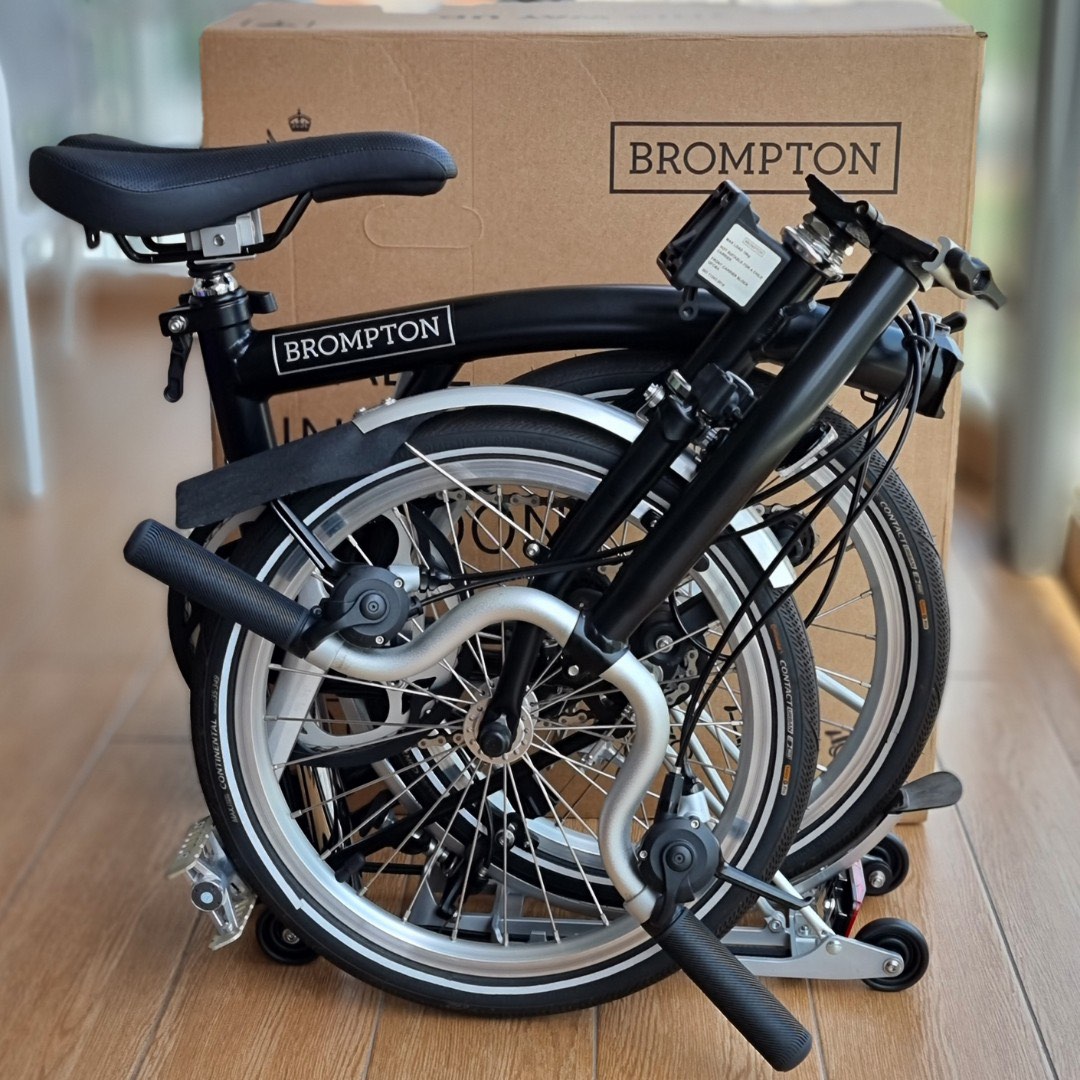 Brompton C LINE Explore (6-speed) M6R (M Bar with Rack), Sports ...