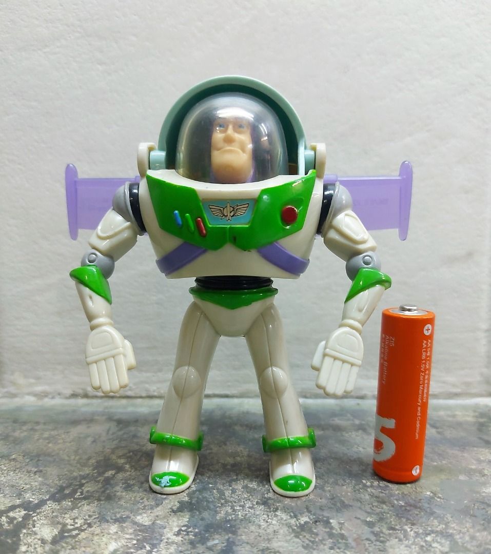 BUZZ LIGHTYEAR- 1999 McDonald's Disney Pixar TOY STORY Happy Meal Toy ...