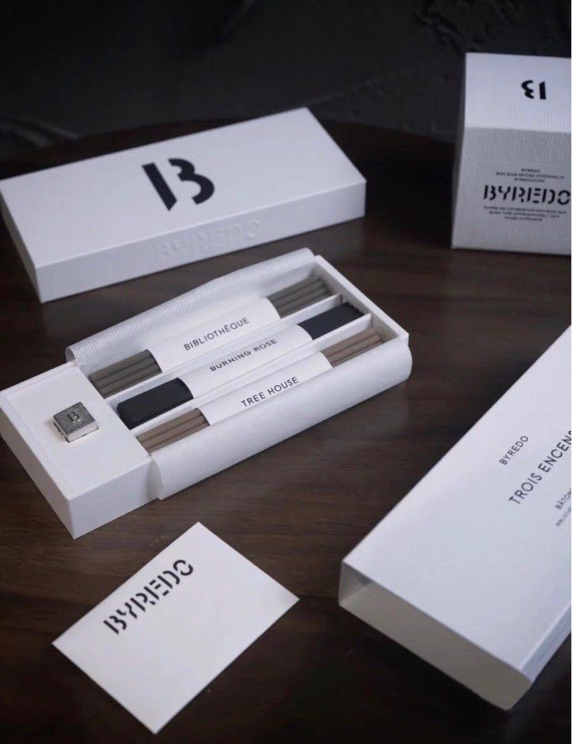 Byredo Incense 60 sticks Limited Edition, Furniture & Home Living, Home ...