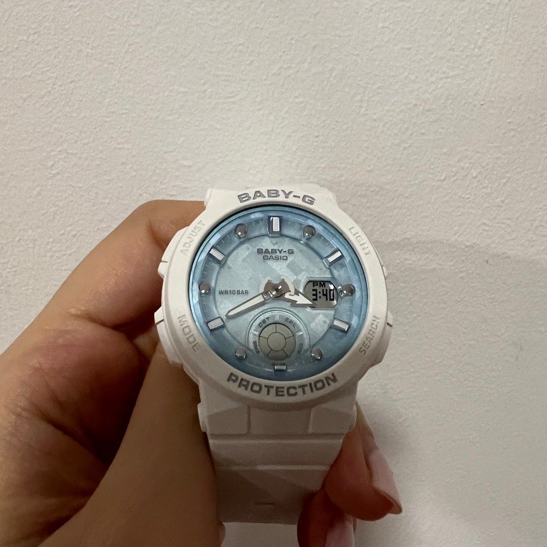 Casio Baby G Watch White, Women's Fashion, Watches & Accessories ...