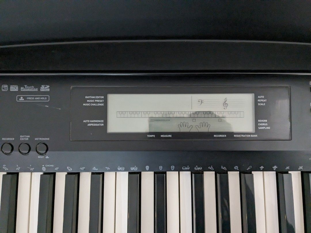 Casio Keyboard Piano Cdp 220r Hobbies And Toys Music And Media Musical