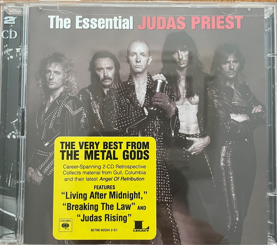 CD: heavy rock, metal - The Essential Judas Priest 2 CDs, US Pressing ...