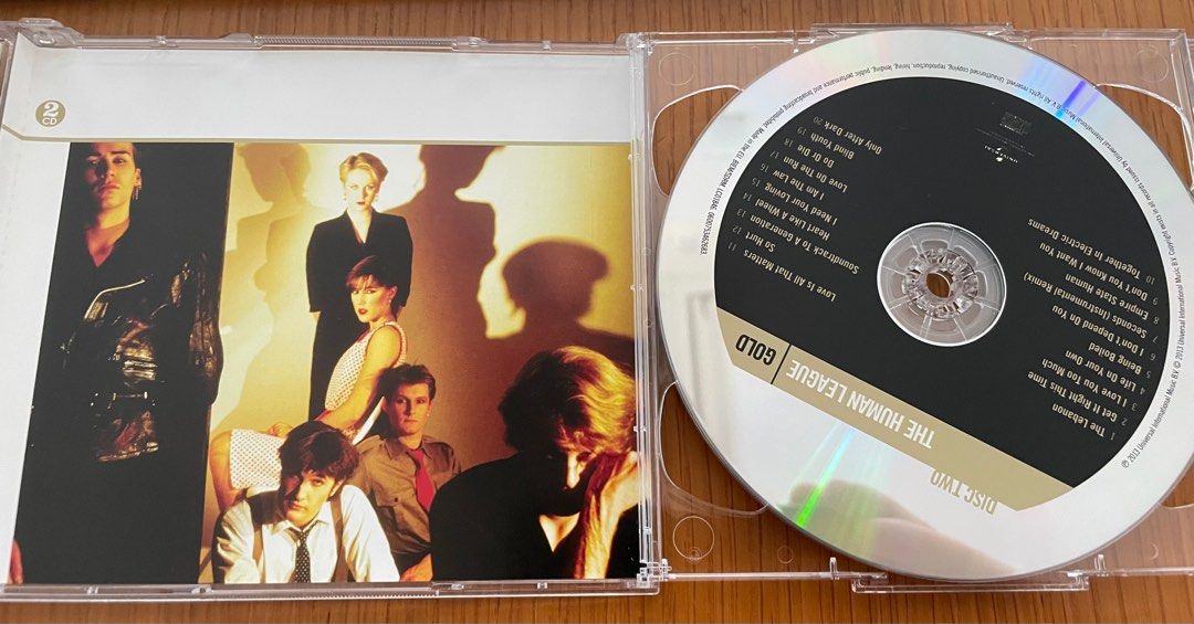 CD: pop, new wave, synth - The Human League Gold 2 CDs, EU Pressing, 40 ...