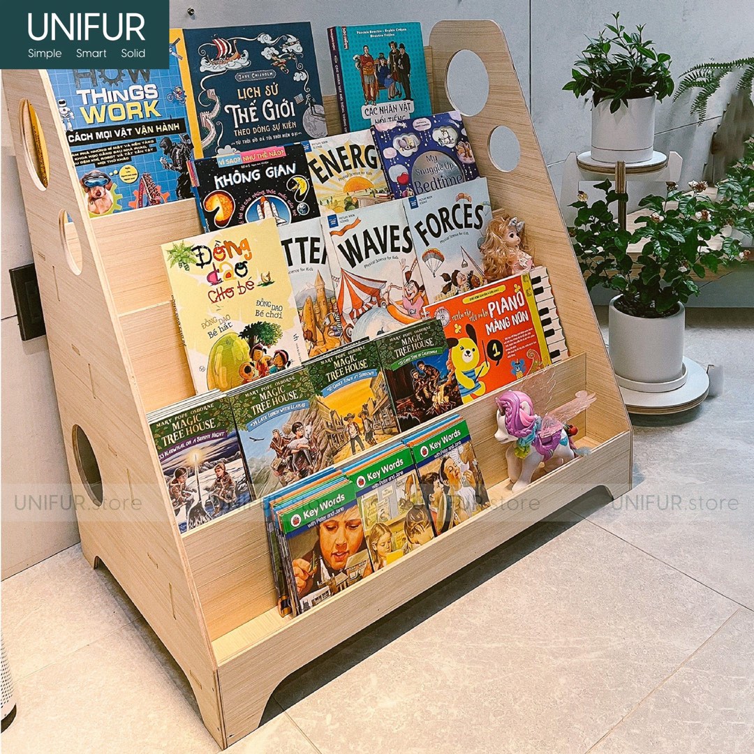 Children Bookshelf/ Montessori Bookshelf, Babies & Kids, Baby Nursery ...