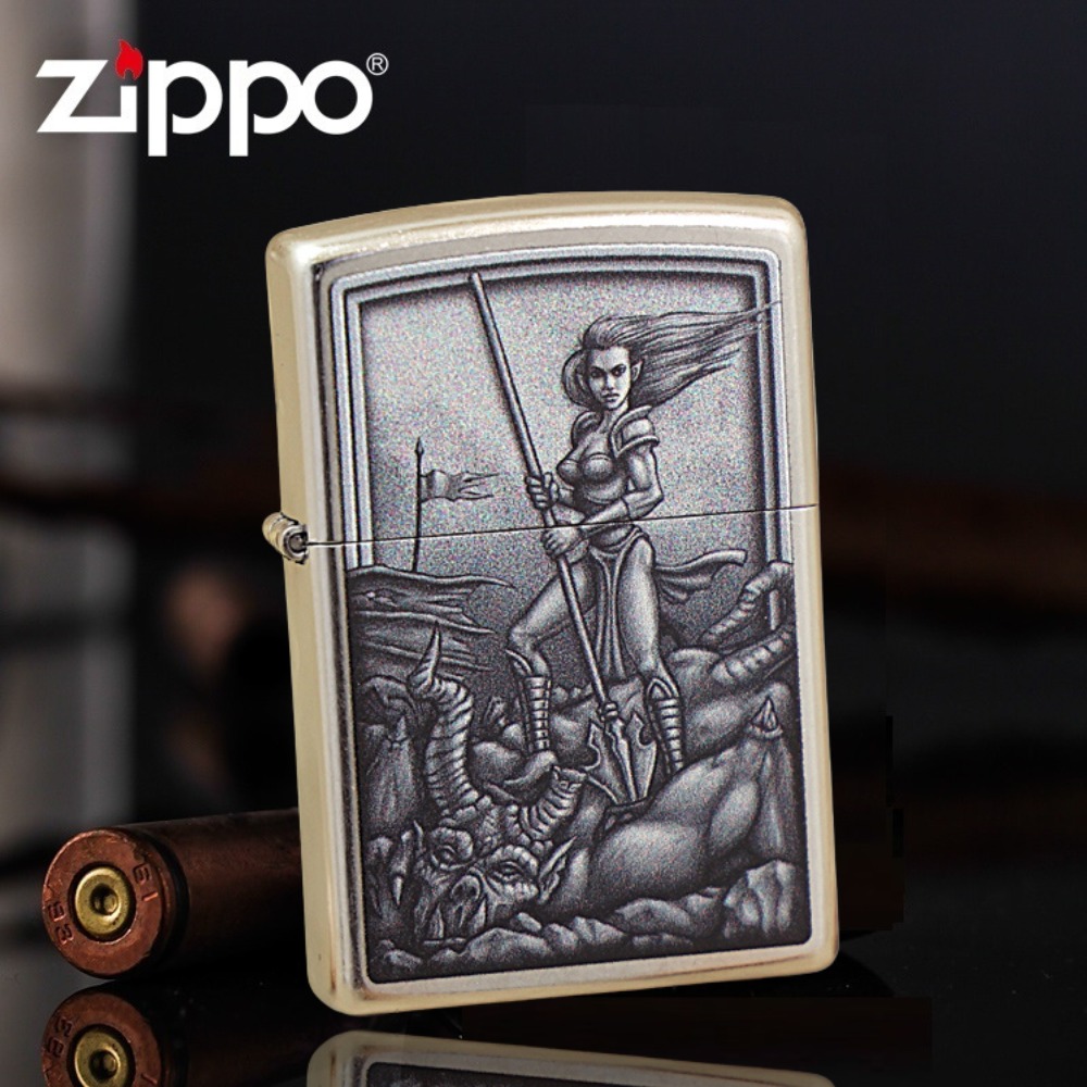 Chrome Medieval Mythologica 48371 Zippo Lighter, Hobbies & Toys ...