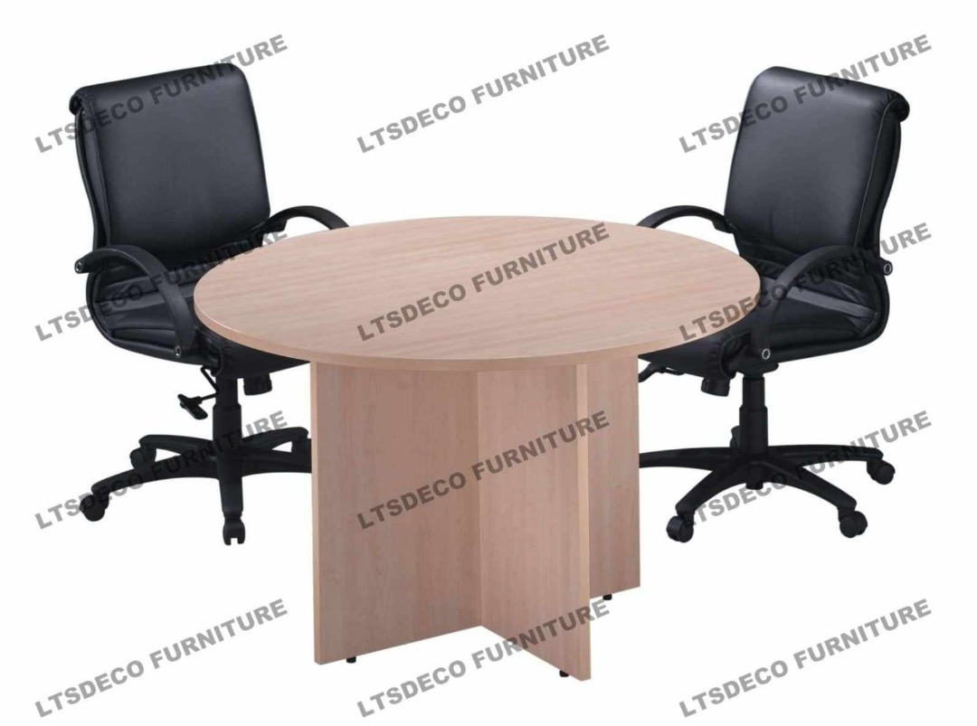 CIRCULAR OFFICE TABLE OFFICE FURNITURE OFFICE PARTITION on Carousell