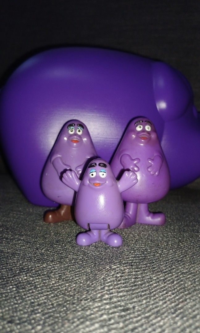 Classic Grimace toy 1995, Hobbies & Toys, Toys & Games on Carousell