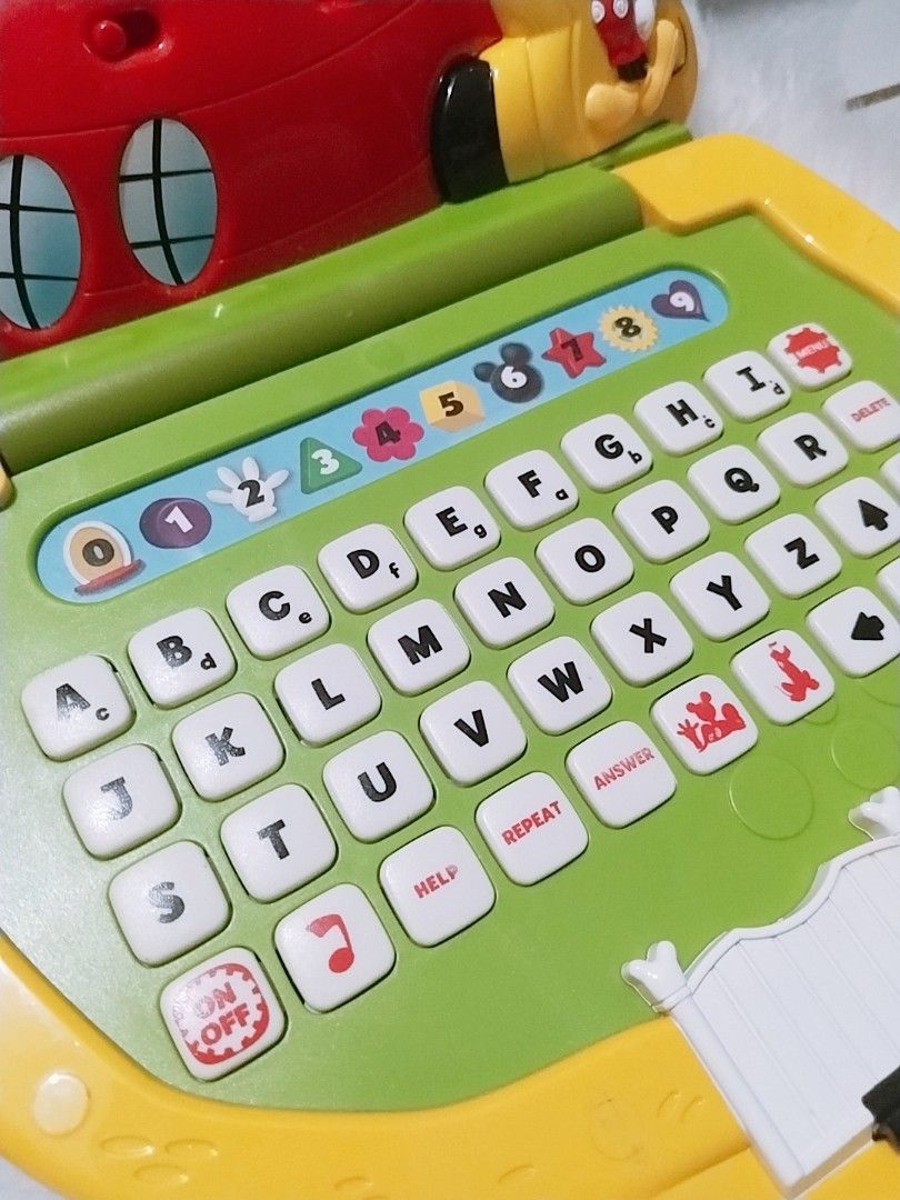 Clementoni - Computer Kid - Mickey Learning Laptop, Babies & Kids, Infant Playtime on Carousell