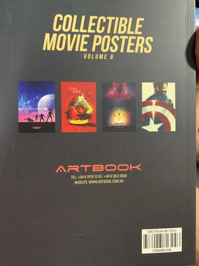 Collectible Movie Posters Artbook Vol 6, Hobbies & Toys, Memorabilia ...