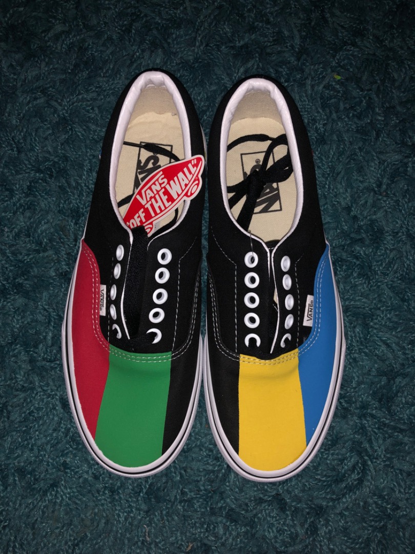 Colourful boy Vans, Men's Fashion, Footwear, Casual shoes on Carousell