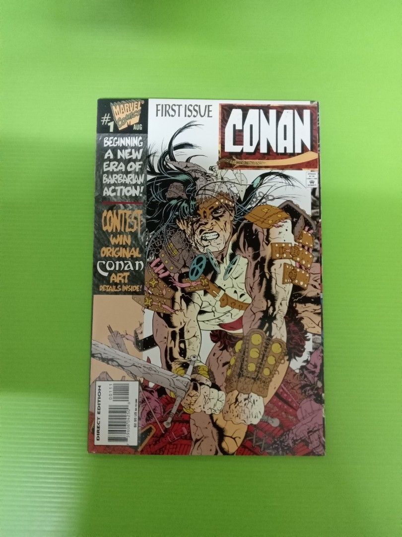 Conan #1 ( Barry Crain - Cover Art ) Marvel Comics, Hobbies & Toys ...